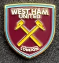 West Ham United (England) Official Badge | Worldsoccerpins.com